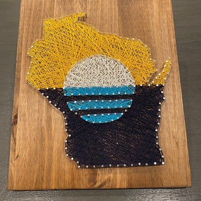 World Map String Art - Etsy