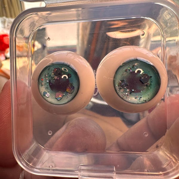 Chronic Art Dolls Creature Resin BJD & Reborn Doll Eyes With Black Sclera Base FREE Shipping - Etsy