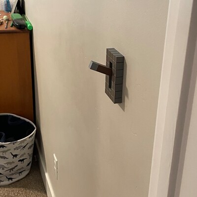 Minecraft-inspired Double Lever Light Switch Plate - Etsy