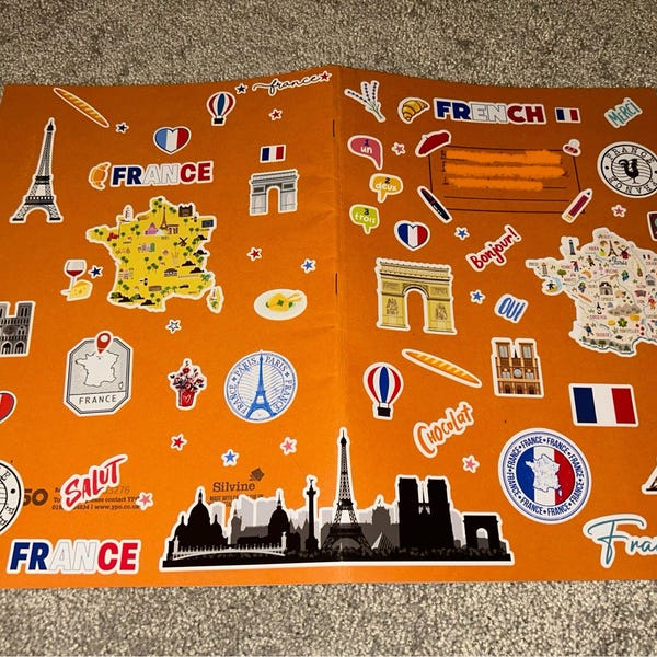 A5 Sticker Sheet Bali Landmarks Vinyl Stickers Indonesia Beach Sea ...