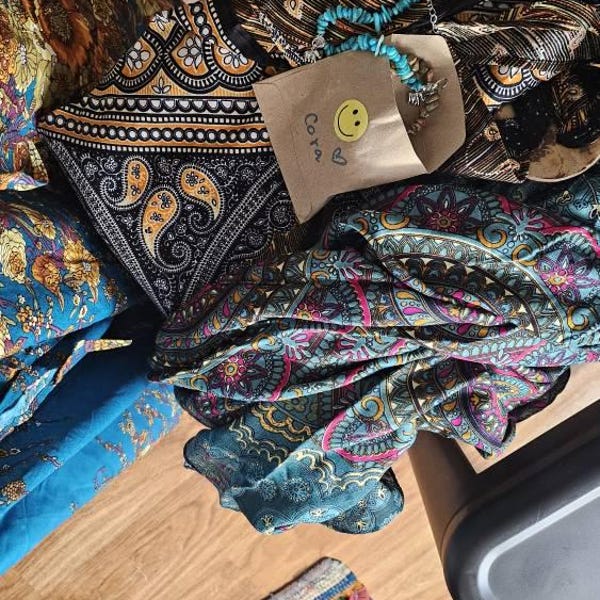 Paisley Boho Pashmina Scarf Hippie Tribal Style Blanket Scarfs Bohemian ...