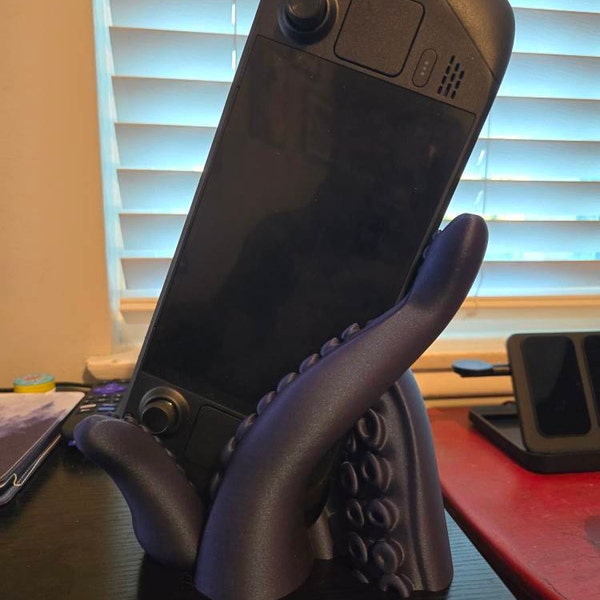 Steam Deck Console Stand 3D Printed Tentacle Stand Flame Stand Handheld ...