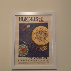 Kimchi Poster Retro Style, Korean Food Vintage Wall Art, Korean Cuisine, Modern Kitchen Decor ...