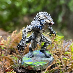 Werewolf Brute 3 Poses 3D Printed Tabletop Resin Miniatures D&D TTRPG ...