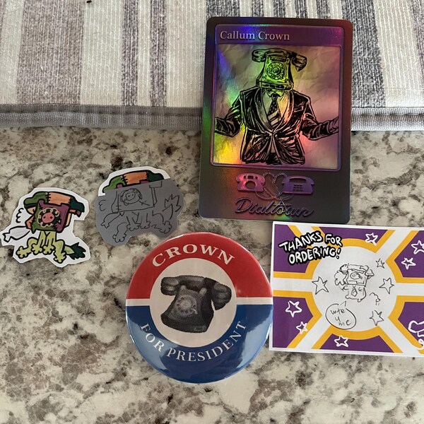 DIALTOWN Pins / Buttons - [wave 1] - Etsy