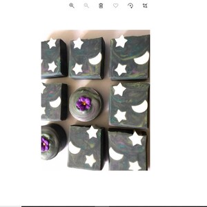 Soap Embed Moon Shape Tube Mold Silicone Night - Etsy