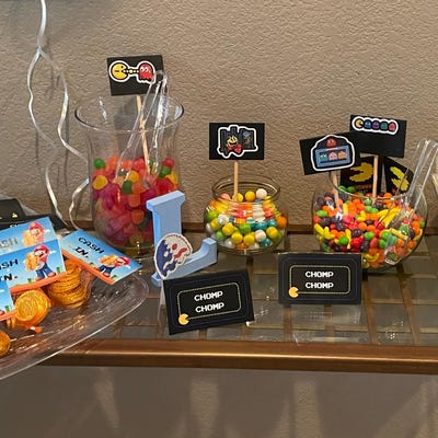 Refuel Here Party Sign, Race Car Birthday Party, Die Cut Party Sign ...