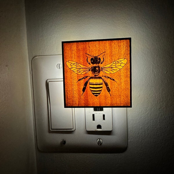 The Bee Night Light - Garden, Insect, Bug, Bugs Lantern - Etsy