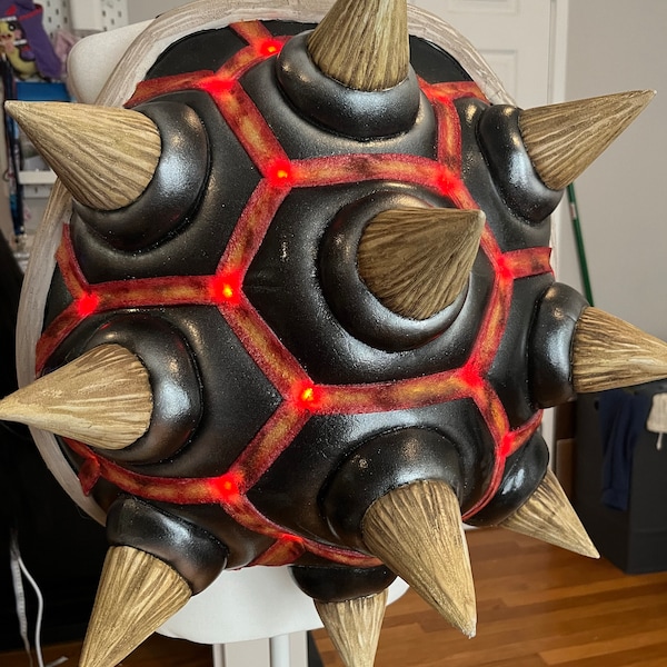 Bowser / Bowsette Shell Foam Template - Etsy