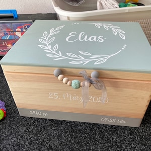 Keepsake Box Baby Baby Gift Birth Souvenir Box Keepsake Box Baby Gift ...