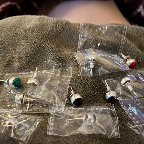 Beautiful Assorted Gemstone Rings Wholesale Lot, 925 Sterling Silver ...