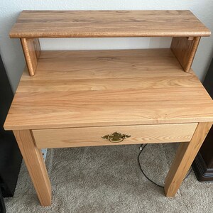 30 Free-ship-usa Monitor Stand Pine 1 Golden Oak | Etsy