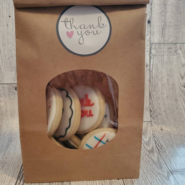 INSTANT DOWNLOAD / Thank You Heart 2 Printable Party Circles / Cupcake ...