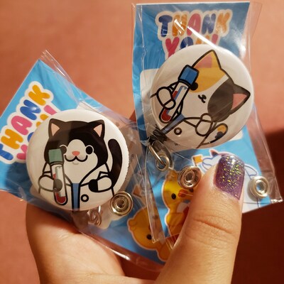 Medical Laboratory Scientist Badge Reel MLS Lanyard, MLT ID Holder Lab ...