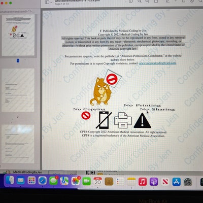 2024 ICD 10 CM Guidelines With Handwritten Watermarked Notes Instant ...