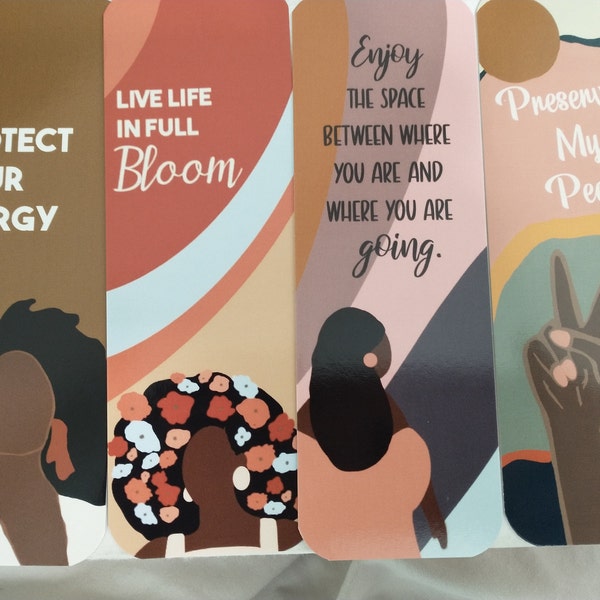 4 Bookmark Mystery Pack | African American Gifts | Bookish| Book Club ...