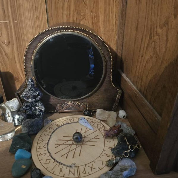 Cornish Holly Wood Athame Pendant - Protection - Pagan, Wicca ...