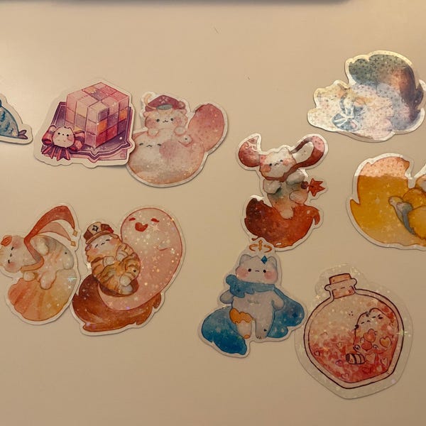 Cute Sticker: Bumble Butt - Bujo Stickers - Sparkly Pastel DIY Decor - Etsy