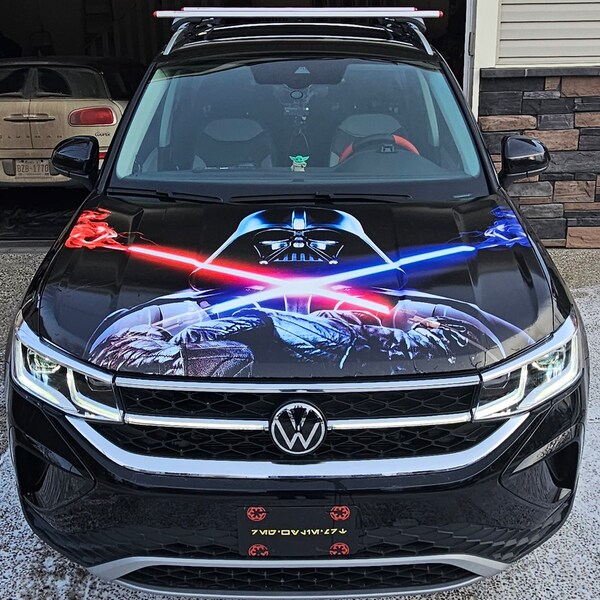 Custom Car Hood Wrap: Vinyl Decal Sticker for Trucks & Cars - Etsy
