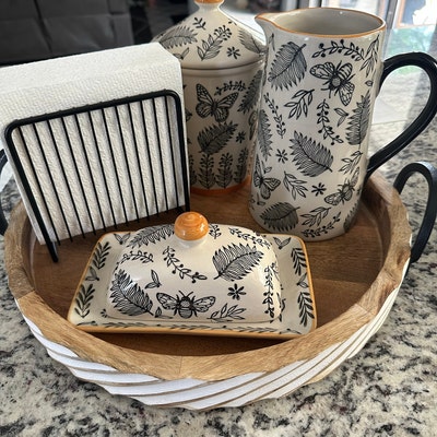 Set of Two Elf Suit Containers - Etsy