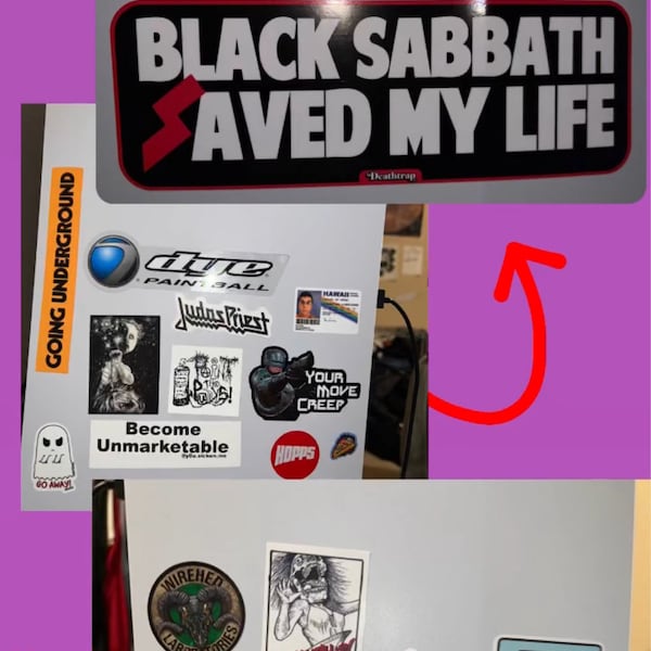 BLACK SABBATH Bumper Sticker - Etsy