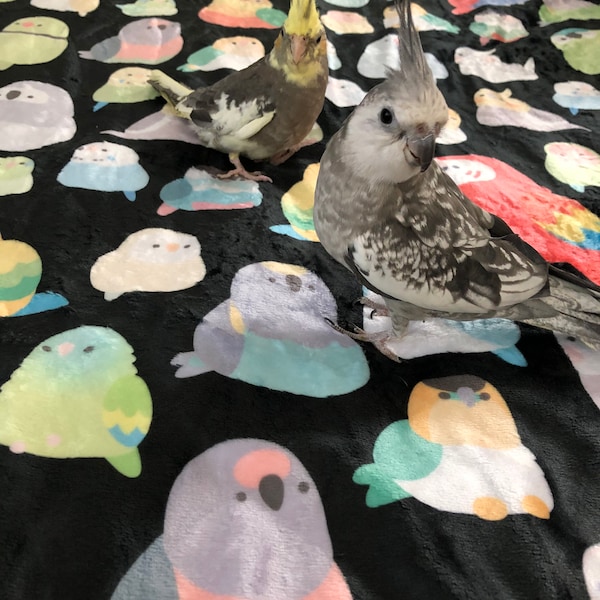 Birb Loafs Throw Blanket - Etsy