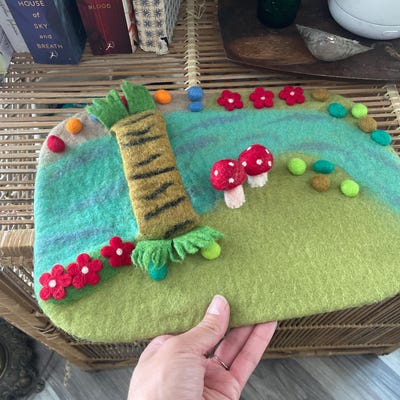 Solar System Outer Space Felt Planets / Made From Wool Felt / Sun ...