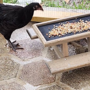 Chicknic Table Chicken Picnic Table - Etsy