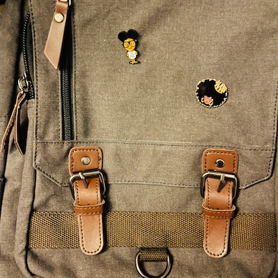 Black Queen on Throne Enamel Pin, Afro Queen Pin, Hard Enamel Pin ...