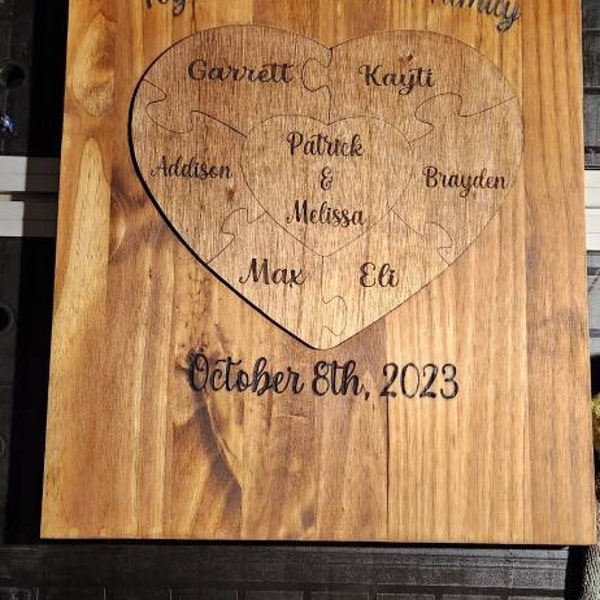 Heart Puzzle Bundle Svg, Moms Gift Heart Puzzle SVG Cut File, Svg Dxf ...