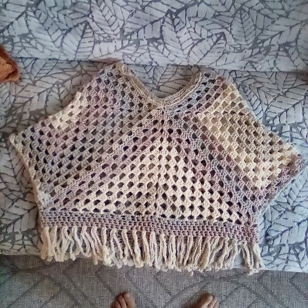 Peri Pocket Shawl Crochet Pattern - Etsy