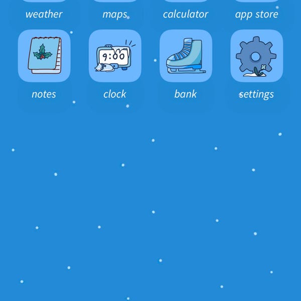 Cozy Fall Organizer Theme | Wallpaper Background | Custom Desktop Icon ...