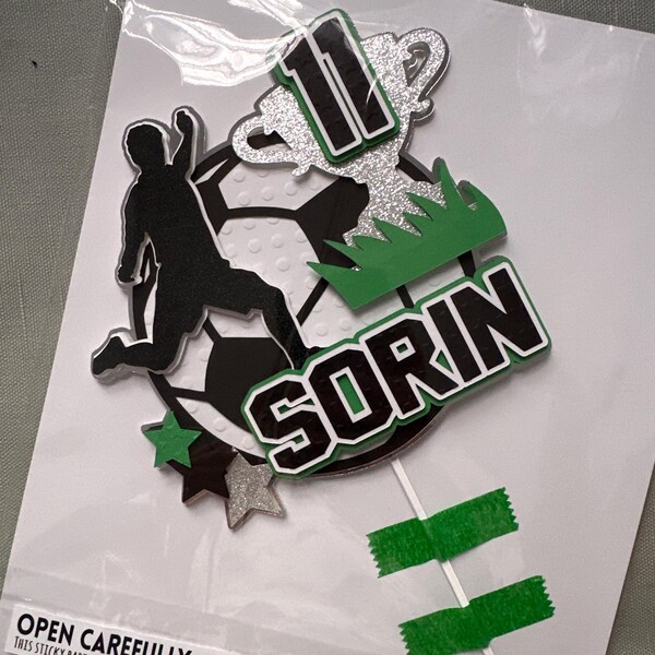 3D (handmade) Bestie Cake Topper and 2 Mini Topper / Cupcake Topper ...