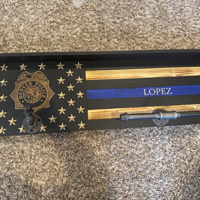 Police Gear Rack RFID Lockable Cabinet Police Officer Gift Concealment ...