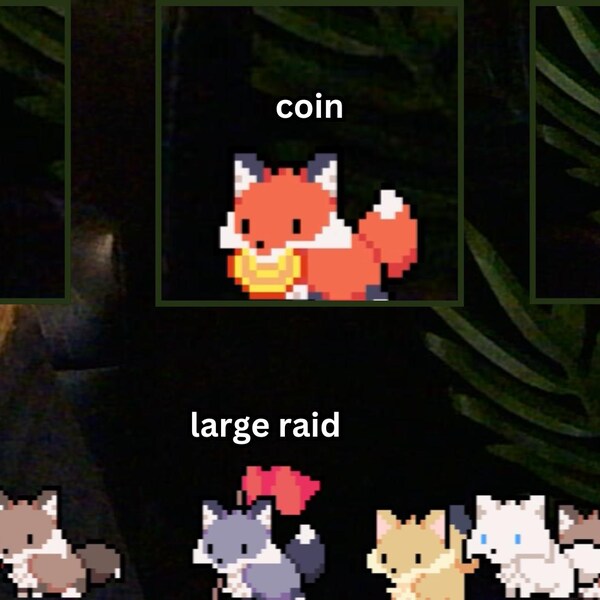 Flower Cats Twitch Raid Alert Pack | Cute Animated Pixel Plant Kitty ...
