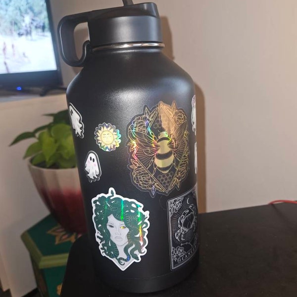 Medusa Holographic Sticker - Etsy