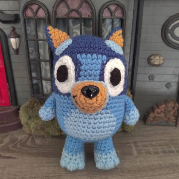 PATTERN: Blue Pup, Bluey, Blue Dog, Blue Puppy, Australian Heeler Blue ...