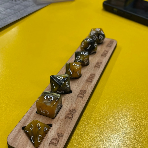 Dice Stand for Roleplaying, Wargaming, Dungeons and Dragons Dice. D&D ...