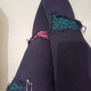 Punk Natural Leopard Animal Print on Stretch Cotton Twill - Etsy