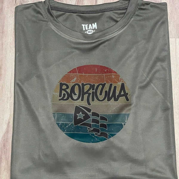 Boricua Flag in a Colorful Circle PNG Digital File, Digital File ...