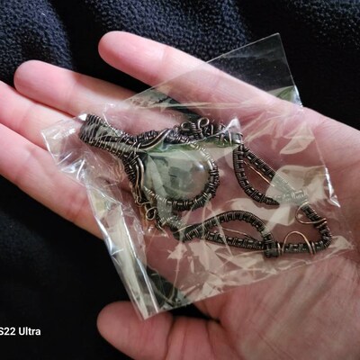 Beautiful Onex Pendant Copper Pendant. Wire Wrapped Pendant. Handmade ...