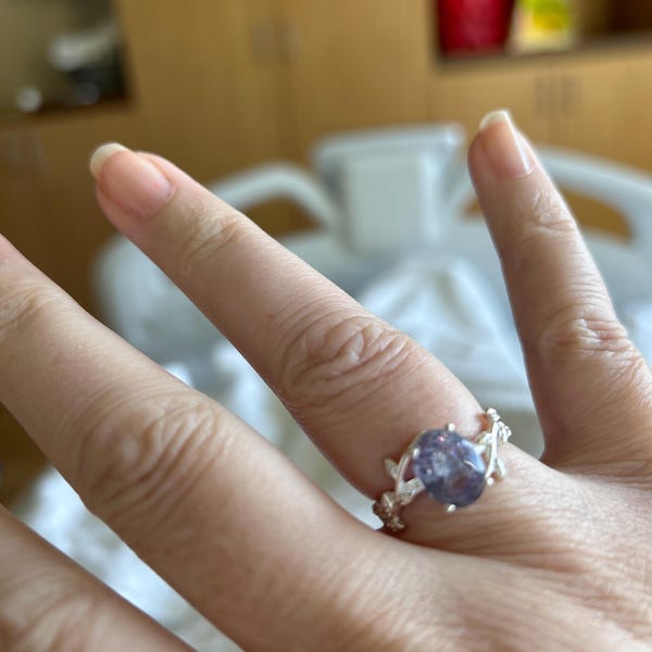 Unique Multi Gemstone Box Ring, 14K Solid Gold Baguette Garnet ...