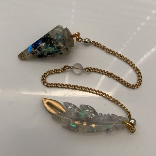 Moonstone Pendulum, Silver Plate, Pick Your Pendulum, Natural Crystals ...