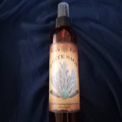 White Sage Clearing Spray Sage Protection Spray Energy Clearing Sage ...