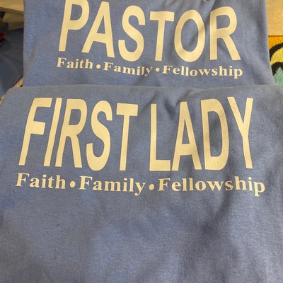 Pastor First Lady Faith Family Fellowship SVG PNG JPG Instant Digital ...