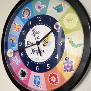 Bee a Time Keeper® Clock-children's Educational Clock, Time Management ...
