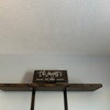 One Pair of Angled Pipe Hangers for Industrial Floating Shelves, Wood ...