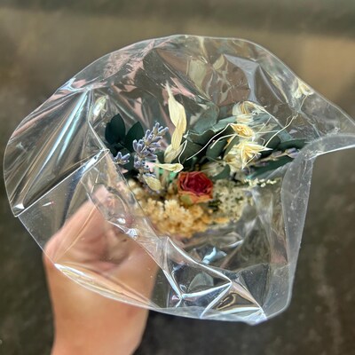 Dried Rose Dried Flowers Bouquet,home Decor,rustic Vintage Bouquet ...