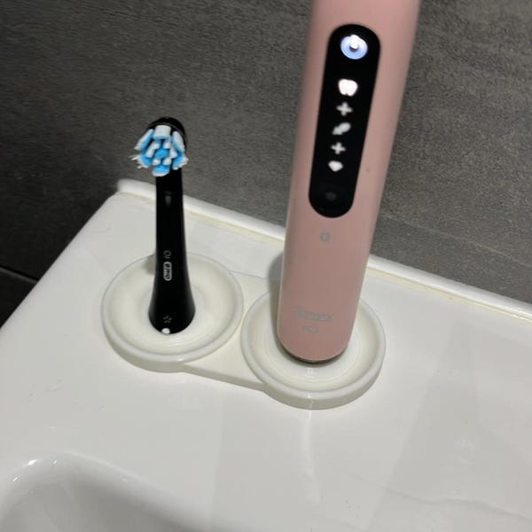 Oral-b Electric Toothbrush Stand/holder With Drip Tray - Etsy UK