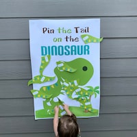Pin the Tail on the Monkey Printable Party Game - Instant Download ...